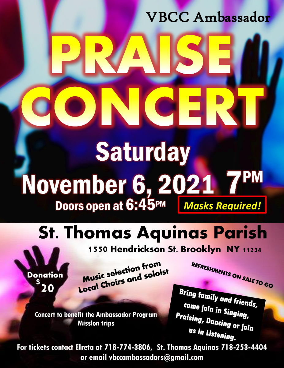 VBCC Ambassador Praise Concert