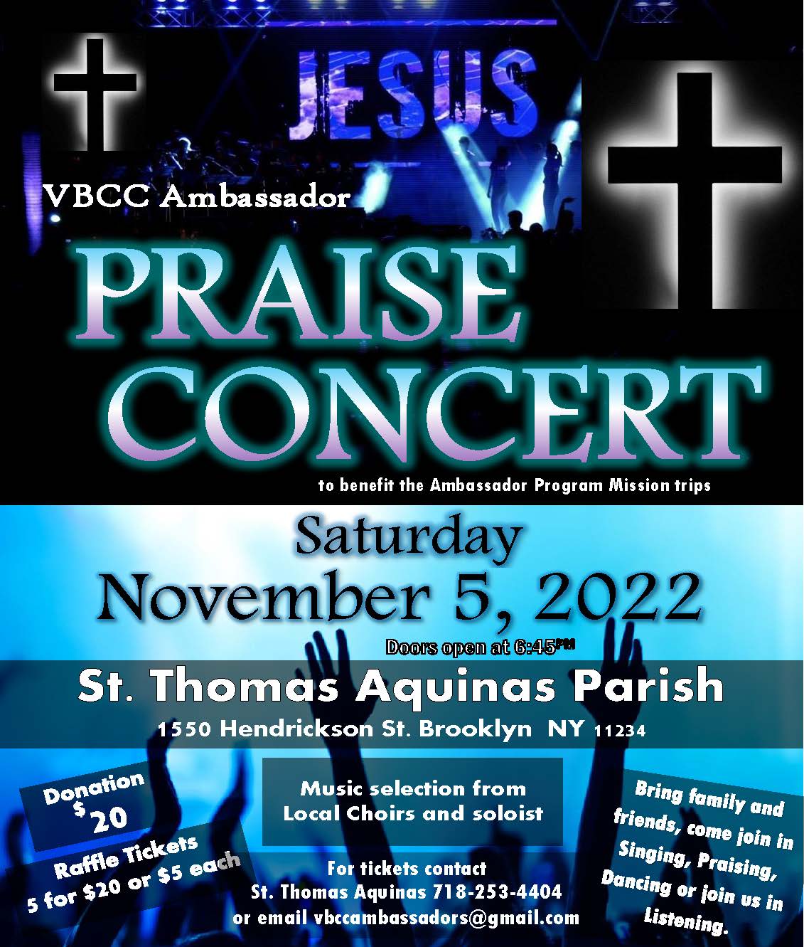 VBCC Ambassador Praise Concert
